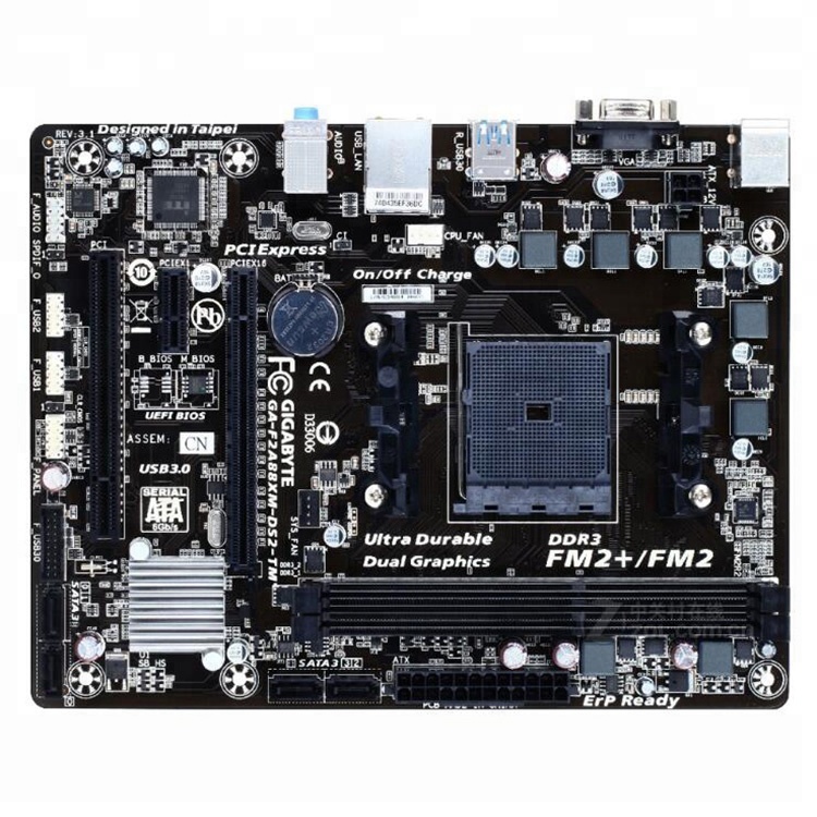GIGABYTE GA-F2A88XM-DS2-TM USED A88X Motherboard FM2 FM2+ DDR3 64G desktop Mainboard matx A88 ...