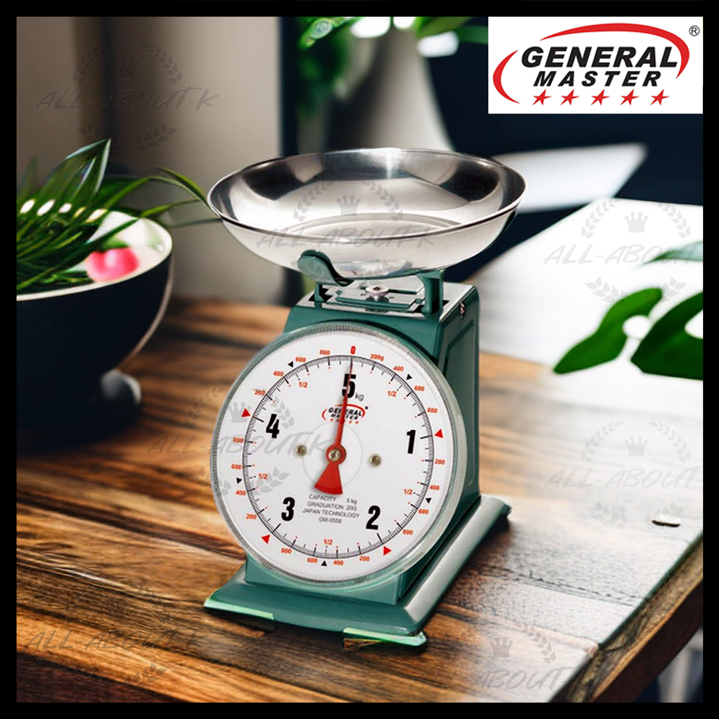 General Master Weighing Scale/Table Scale Dial Spring Scale 5Kg/10kg ...