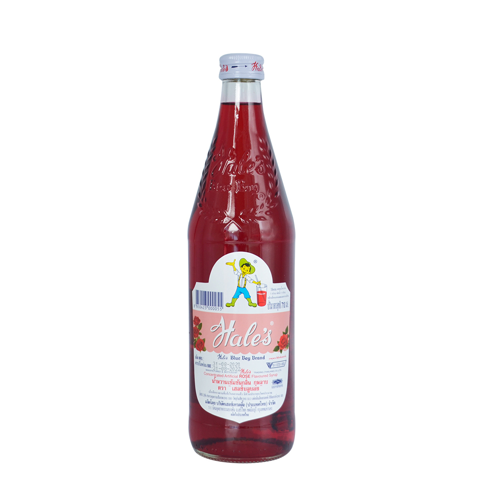 HALE BLUEBOY ROSE FLAVORED SYRUP 710ML | Lazada PH
