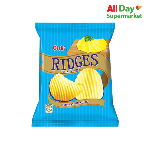 Oishi Ridges Chips Cheese 60G | Lazada PH