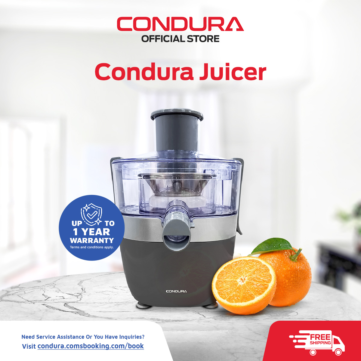 Condura Juicer with 400ml juice container | Lazada PH
