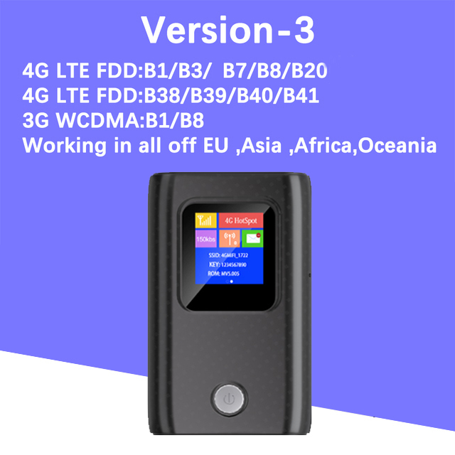 On Wfi 4G Lte Wifi Router 150Mbps Mini Wireless Wifi Portable Mobile ...