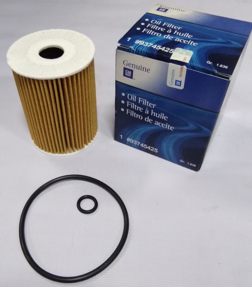 GM Oil Filter for Chevrolet Cruze 2.0L PN# 93745425 | Lazada PH