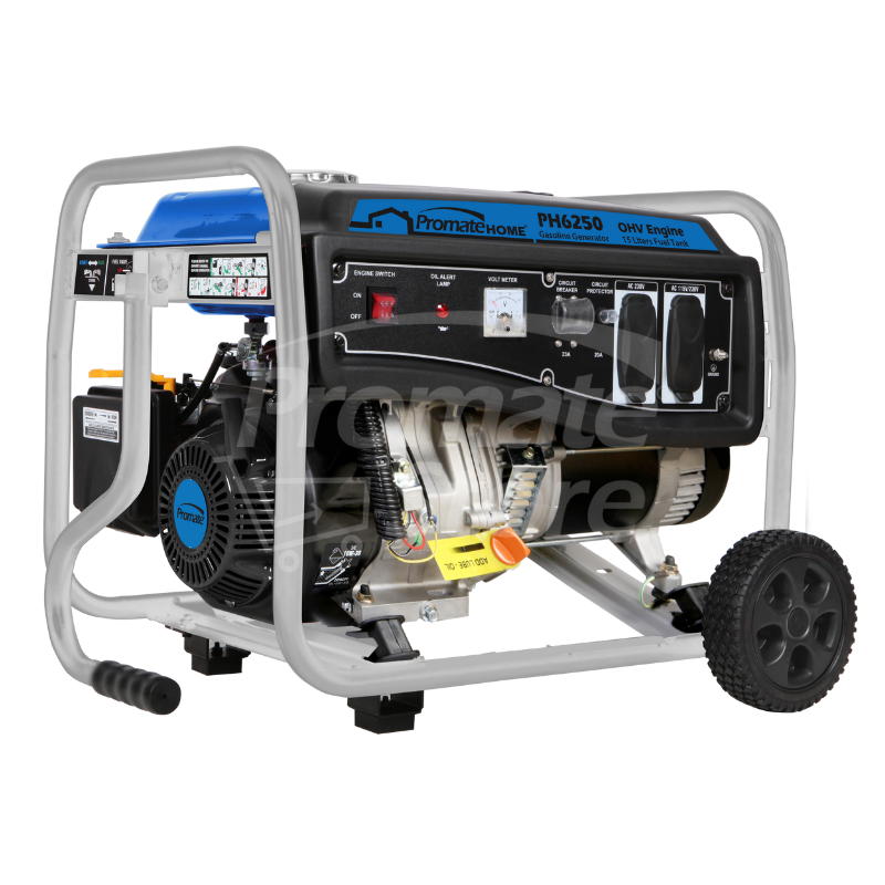 Promate PH6250 Gasoline Generator 6kVA | Lazada PH