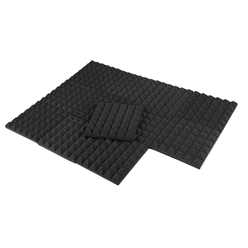 Charcoal Acoustic Foam Tiles Soundproofing Foam Panels Studio Sound ...