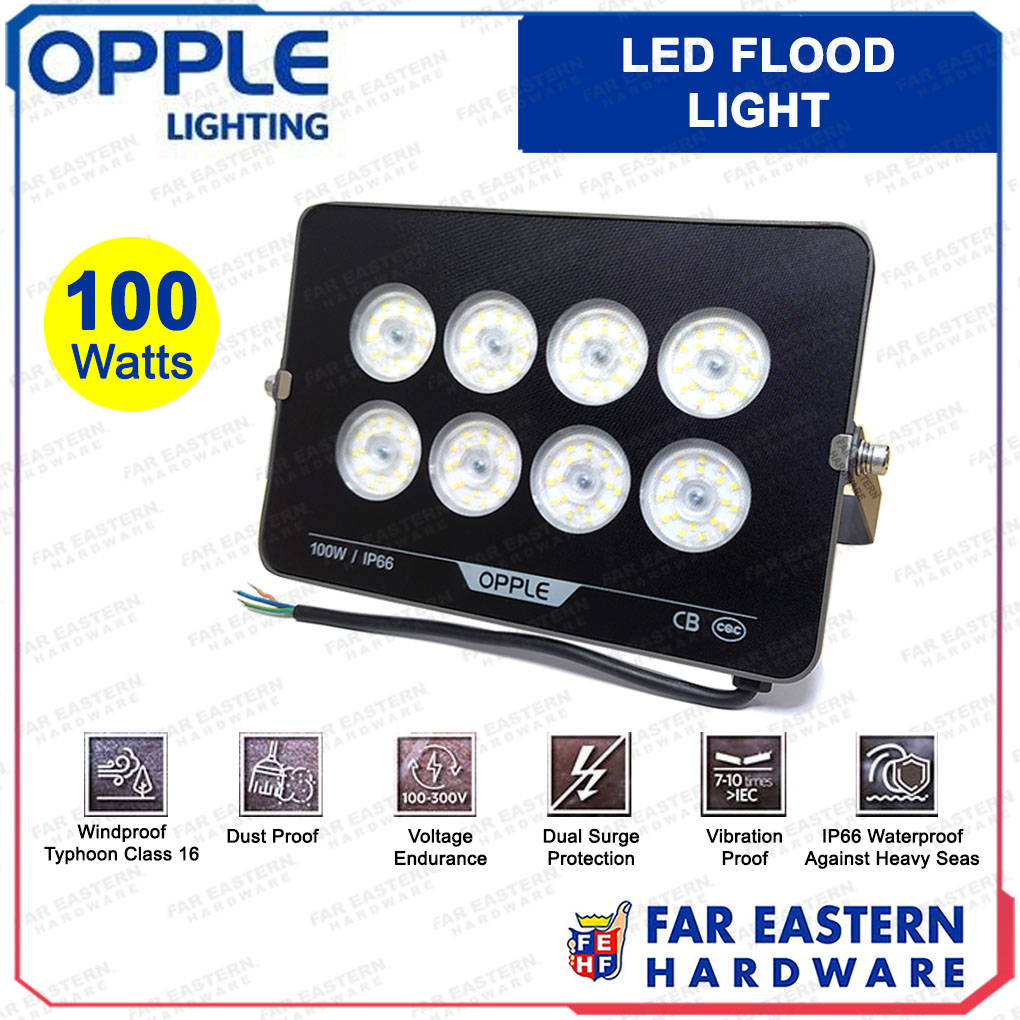 OPPLE LED Floodlight 100W Flood Light LED FL-EQ III | Lazada PH