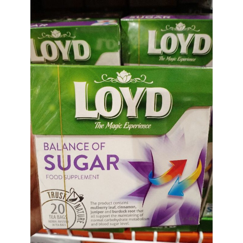 LOYD Herbal Infusion Tea (Sleep Throat Sugar Digestion) Loyd Tea Tea ...