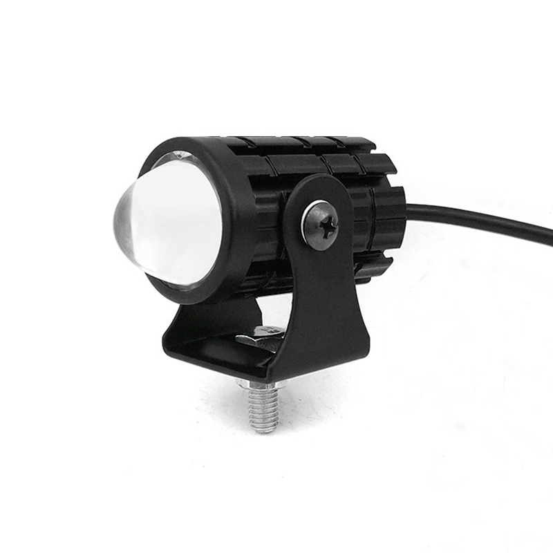 Mini Driving Light Version Motorcycle High and Low Yellow / White two-color far and near ...