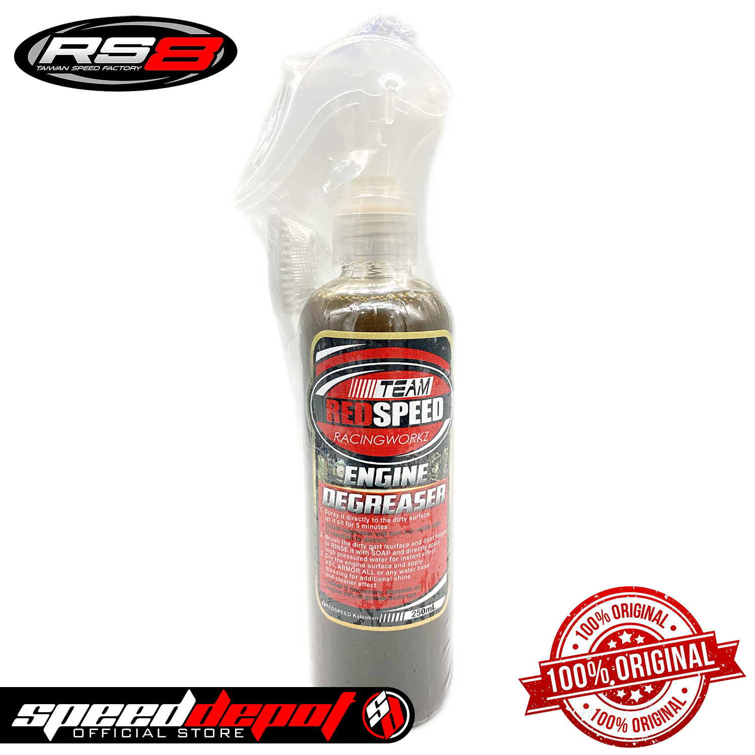 RS8 Engine Degreaser 250ML [Speed Depot] | Lazada PH