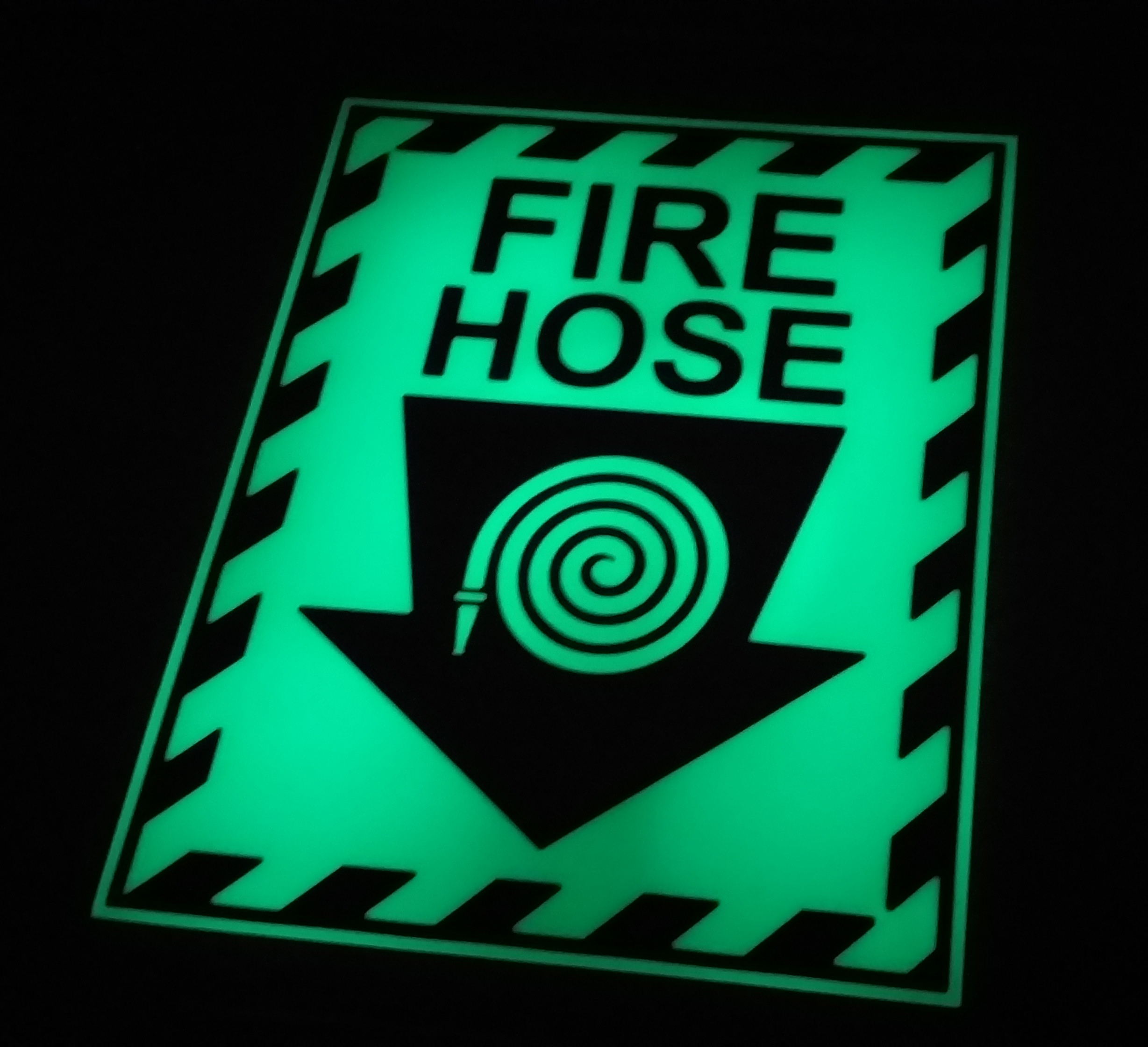 FIRE HOSE SIGN STICKER | Lazada PH