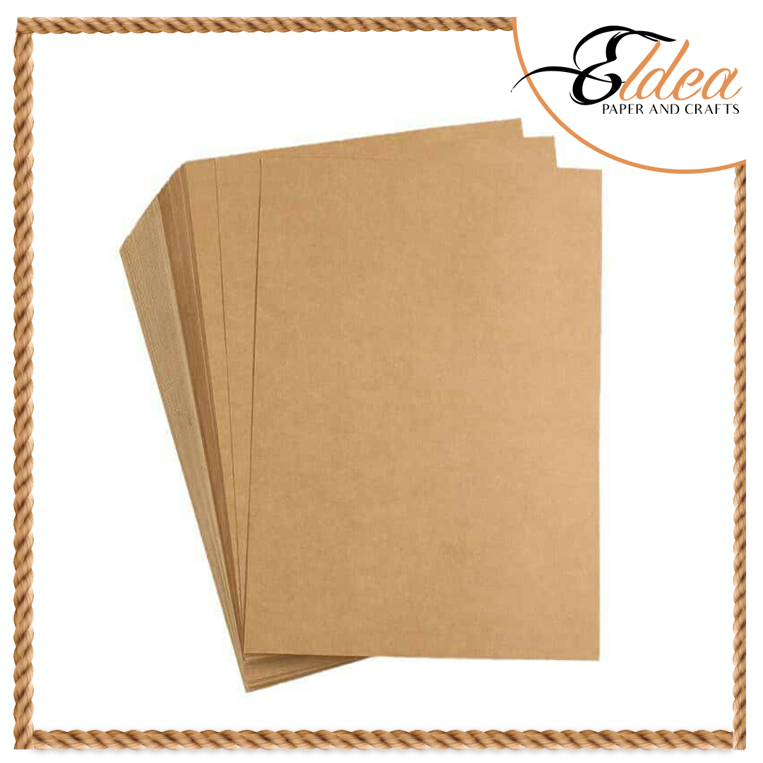 30-100pcs 150gsm Short/A4/Long/Legal Kraft Brown Paper, Printable Paper ...