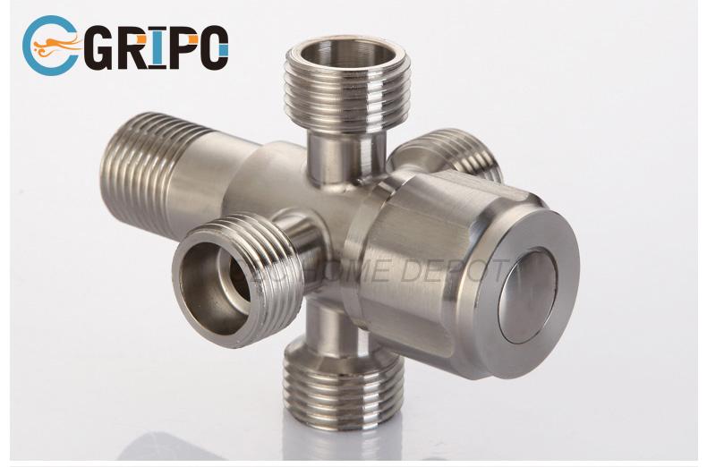 GRIPO sus 304 stainless high quality 4 way angle valve | Lazada PH