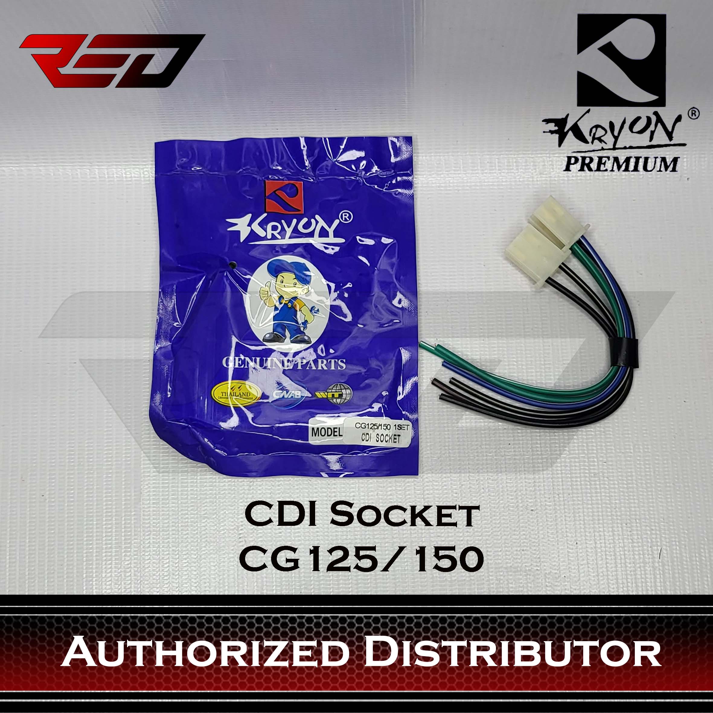 CDI Socket Kryon Thailand CG125 / CG150 / GY6125 / XRM | Lazada PH
