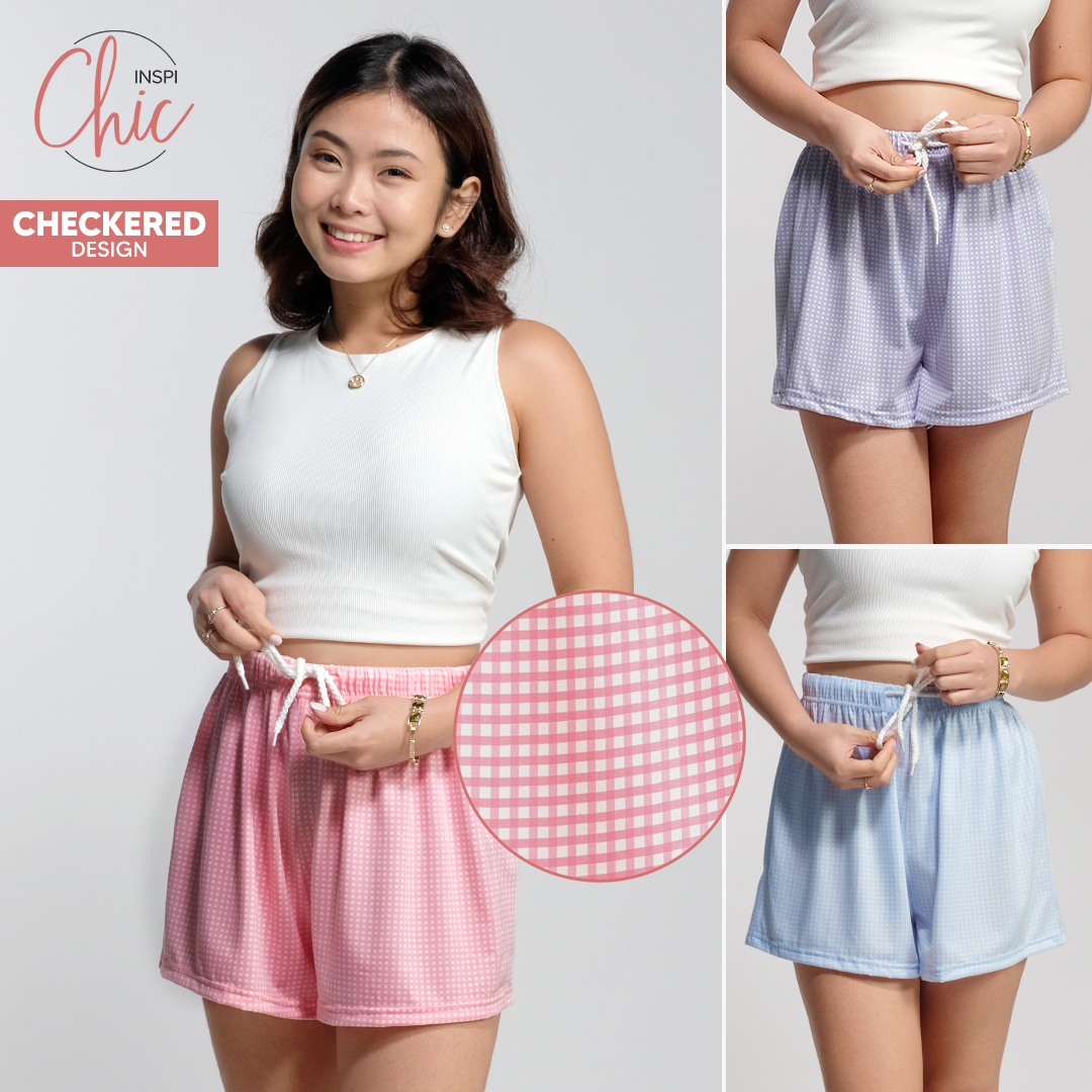 INSPI Chic Boxer Shorts for Women 3pcs Set Assorted Colors Pantulog ...