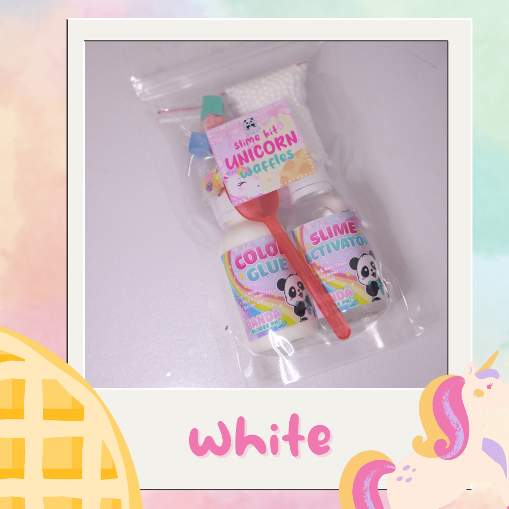 UNICORN WAFFLE MINI SLIME KIT SLIME KIT MINI Toys Kids Gift COMPLETE ...