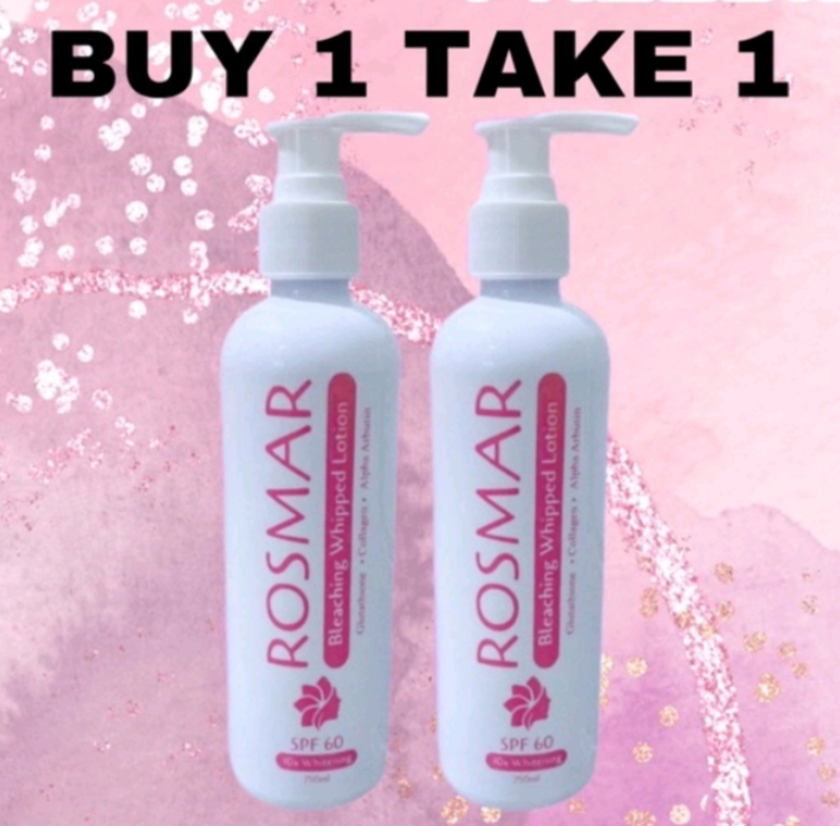 Legit Rosmar Bleaching whipped whitening lotion x10 whitening spf 60 ...