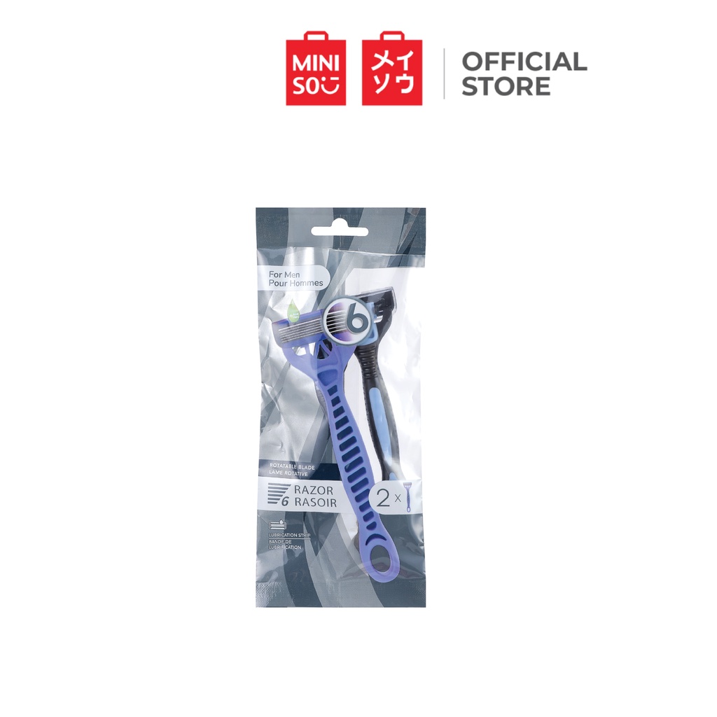 Miniso Men'S Six-Layer Razor ?2 Pcs? | Lazada PH