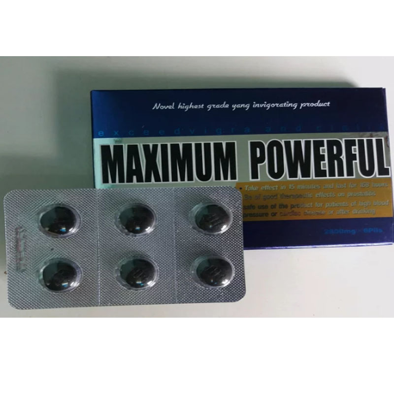 Maximum Powerful 6 tablet for Men Enhancer (Discreet Packaging) | Lazada PH