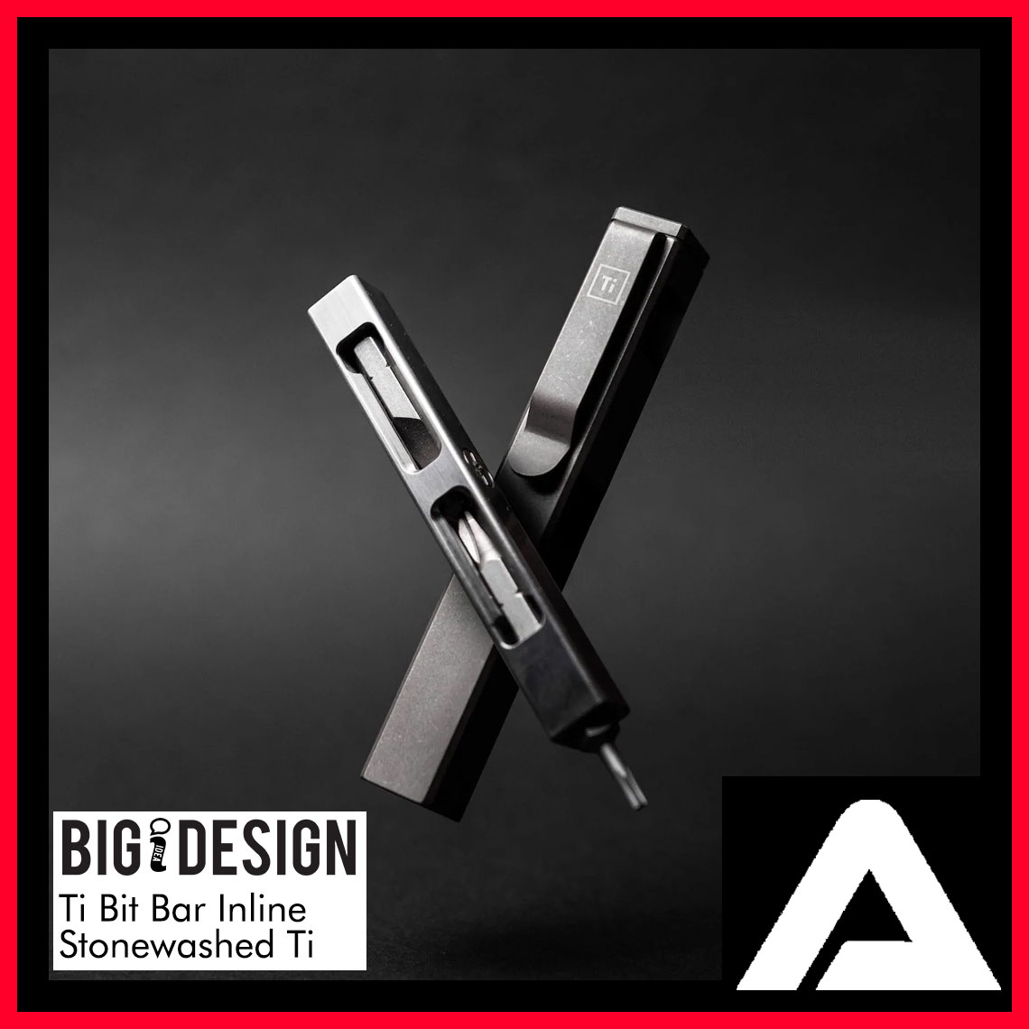 BIGiDESIGN - Bit Bar Inline - Stone Washed Ti - Bitbar Titanium | Lazada PH