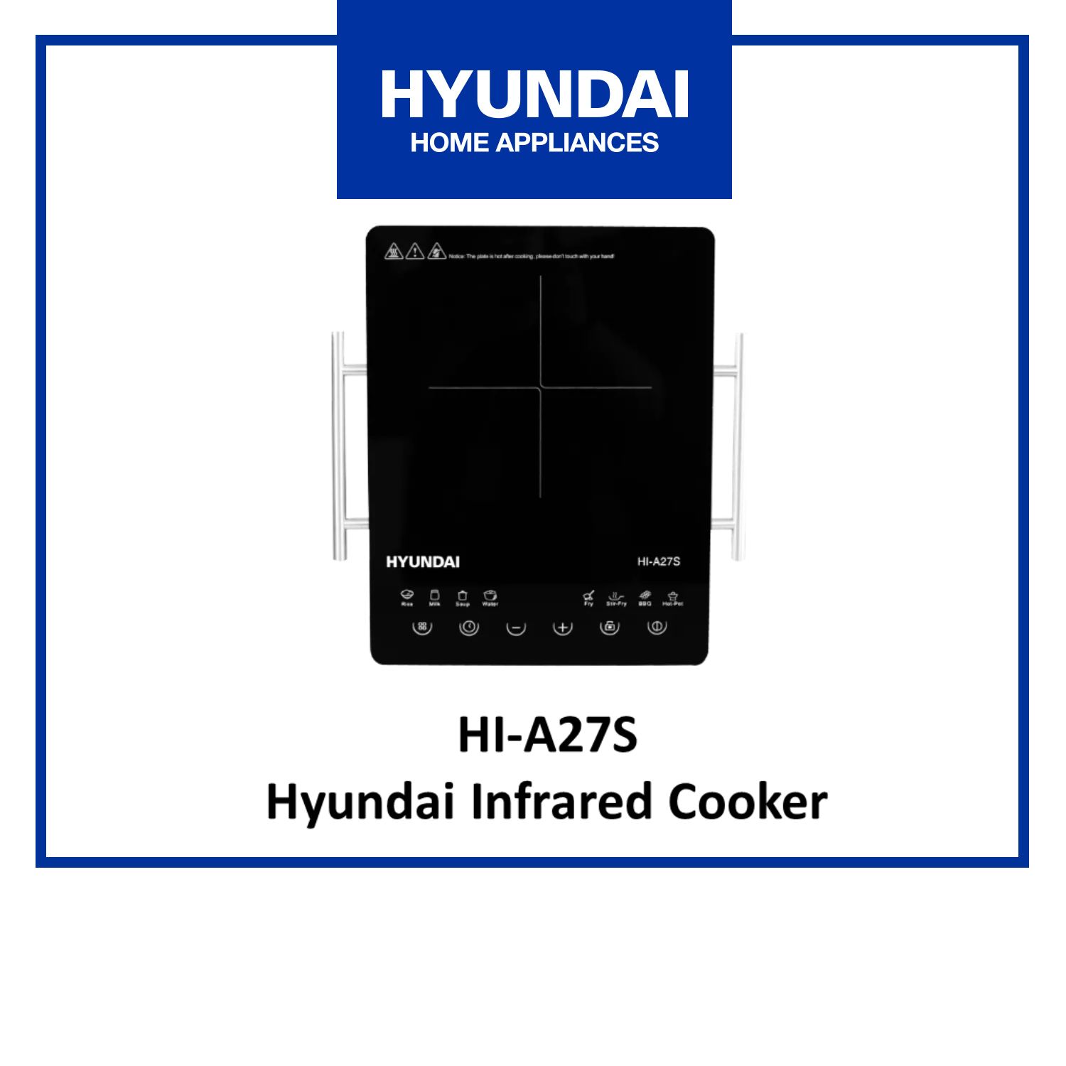 Hyundai Infrared Cooker HI-A27S | Lazada PH