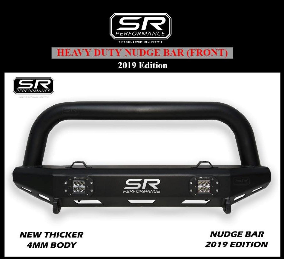 Strada 2006-2014 Front Steel Nudge Bar / Bull Bar Heavy Duty SR ...