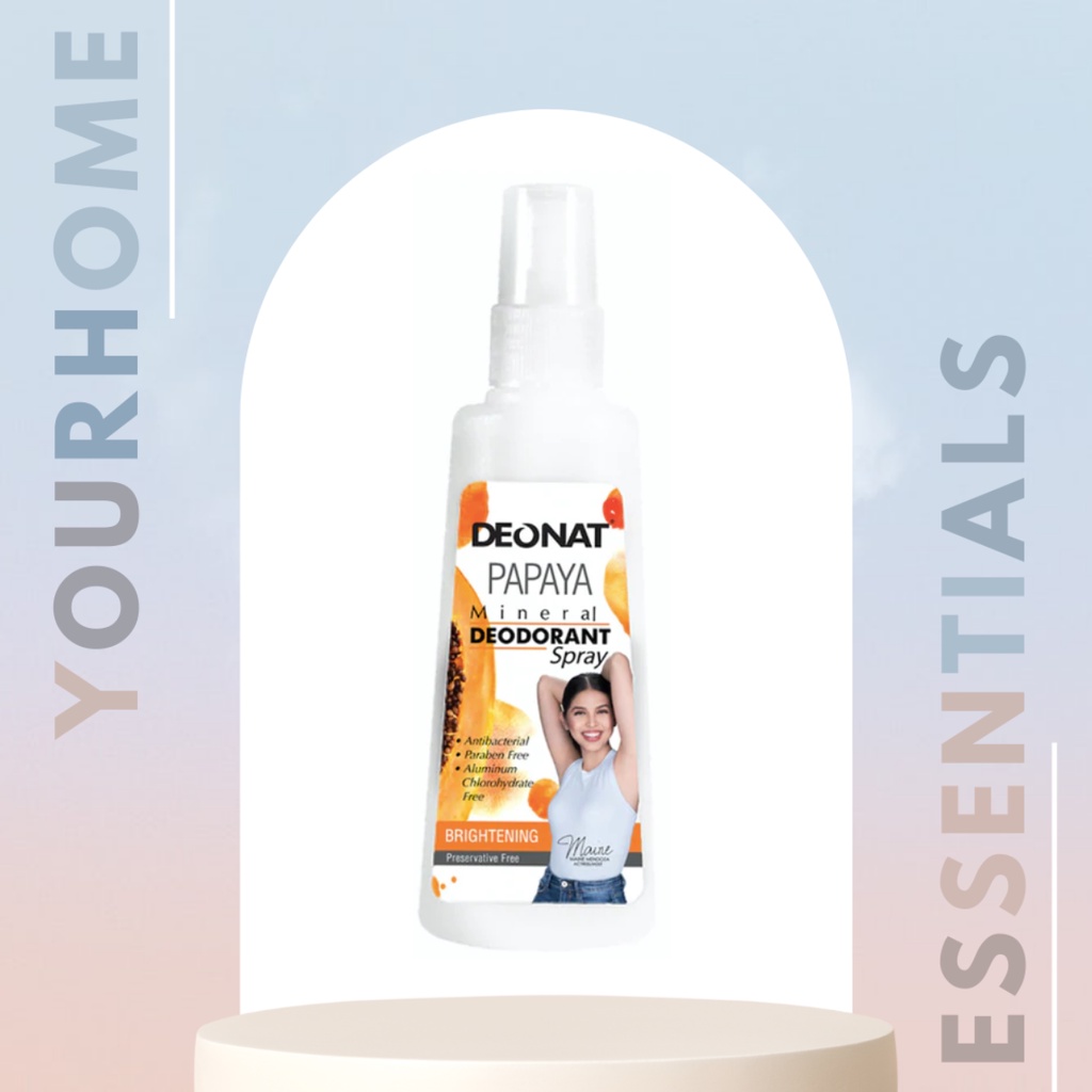 DEONAT NATURAL PAPAYA DEODORANT SPRAY 100ml | Lazada PH