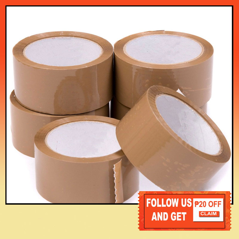 Paramount Packaging Tape Clear Brown Tape 50mm | Lazada PH