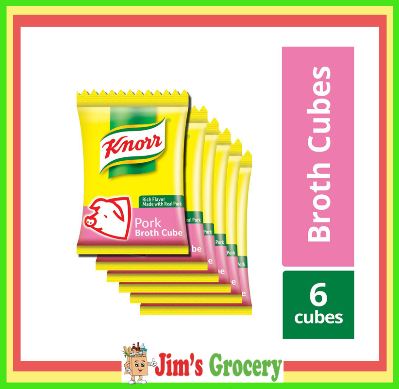 JIMS KNORR PORK BROTH CUBES 10G (SET BY 6) | Lazada PH