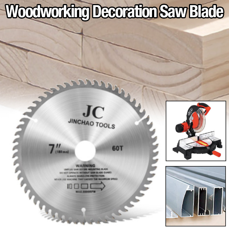 Circular Saw Blade 7 Inch 40 Teeth Wood Cutting Disc Tip Cutting Tool ...
