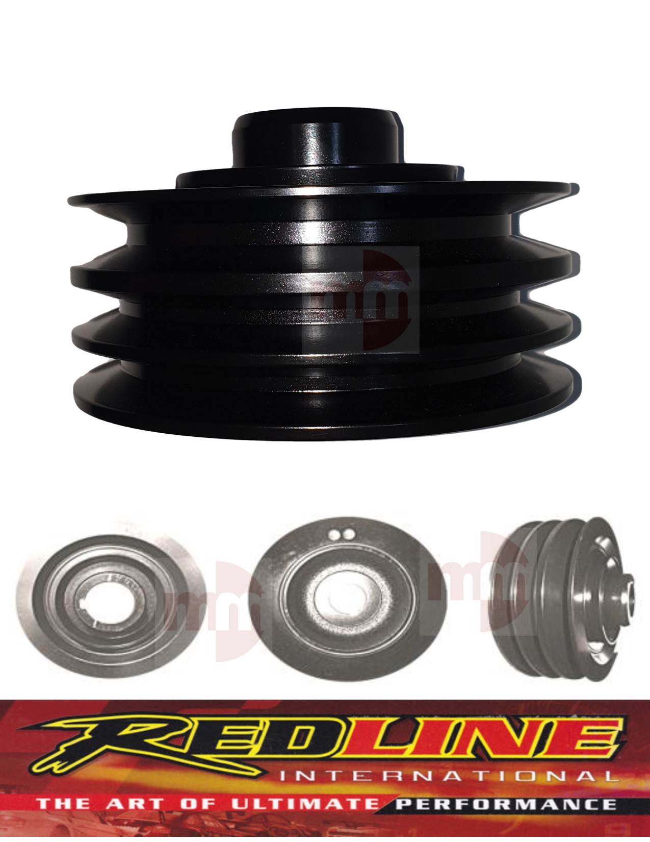 REDLINE CRANKSHAFT PULLEY for ISUZU HI LANDER / CROSSWIND 4JA1 RCP-1IS ...