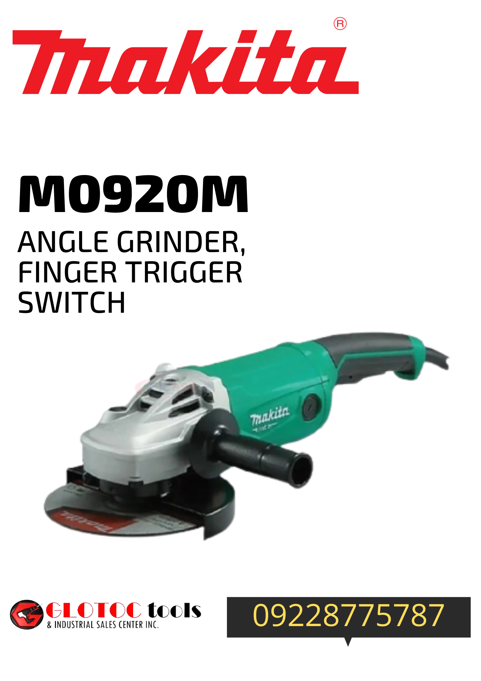 Makita Angle Grinder Finger Trigger Switch M0920m Lazada Ph