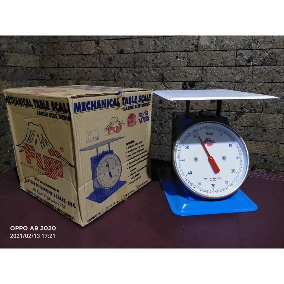 Fuji original scale (60kilos flat ) | Lazada PH