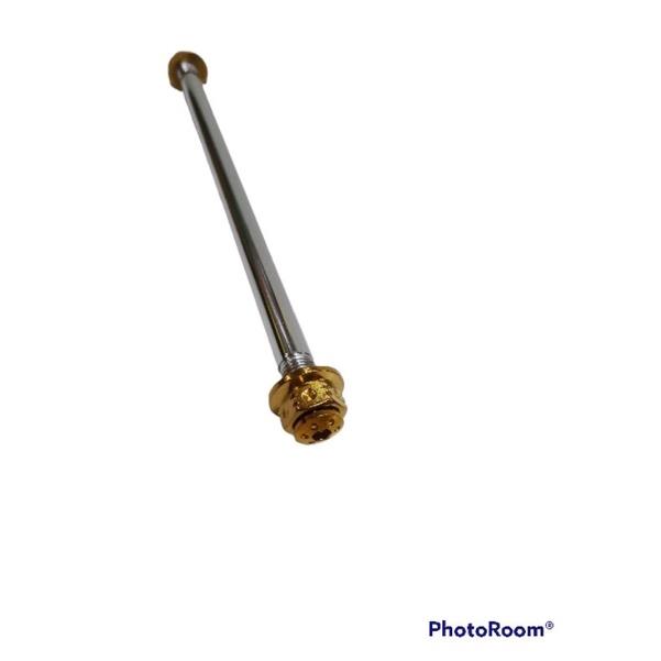 THAILAND AXLE W125 FRONT 200mm and REAR 218mm stock size or plus 2 rear ...
