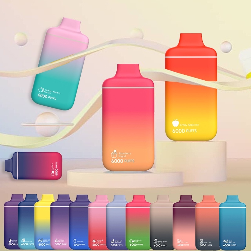 Menthol 5 NIC Chillax Plus 6000 puff disposable Vape Tobacco dispo pod ...
