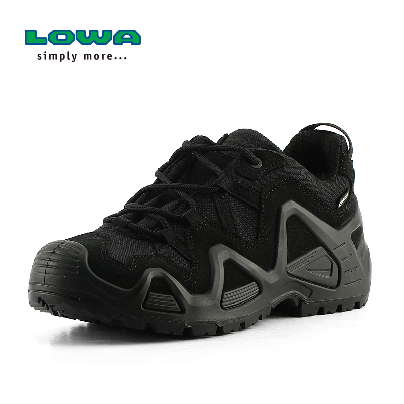LOWA&LEKI joint waterproof hiking shoes and combat boots +LEKI aluminum ...