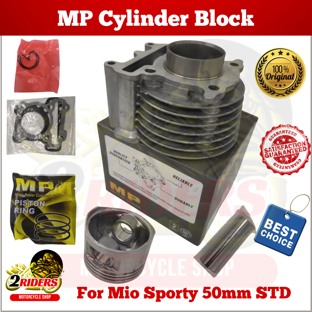 MP 50 MM STANDARD Cylinder Block Mio Sporty | Lazada PH