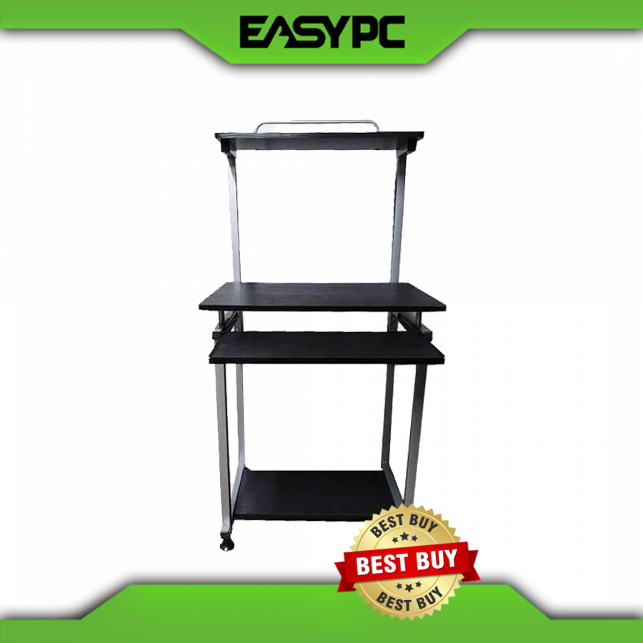 EasyPC | TBL GX468C Black Wood Computer Table, T.B.L GX-468-C Desktop ...