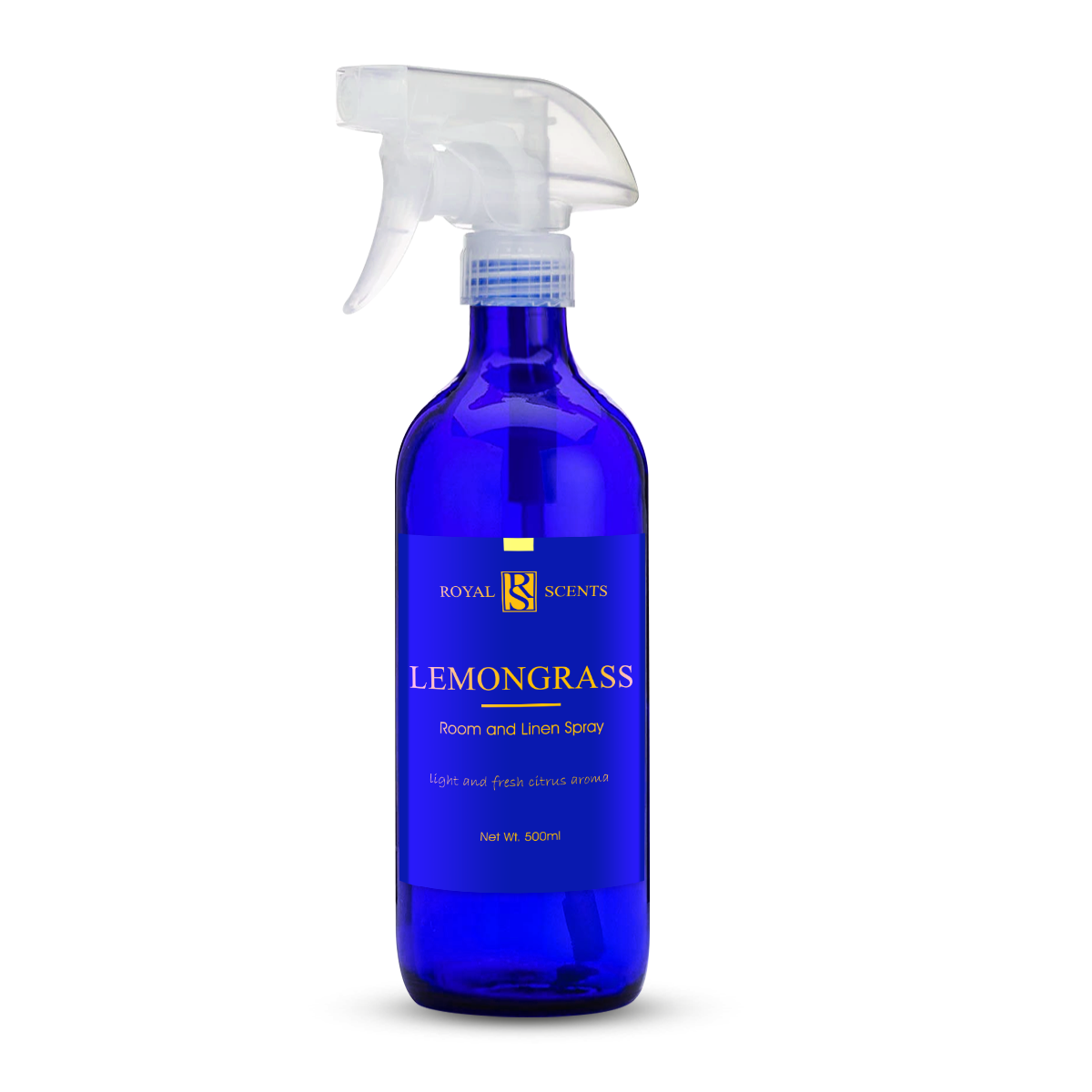 ROYAL SCENTS Lemongrass Room and Linen Spray, 500 ml Spray Bottle ...
