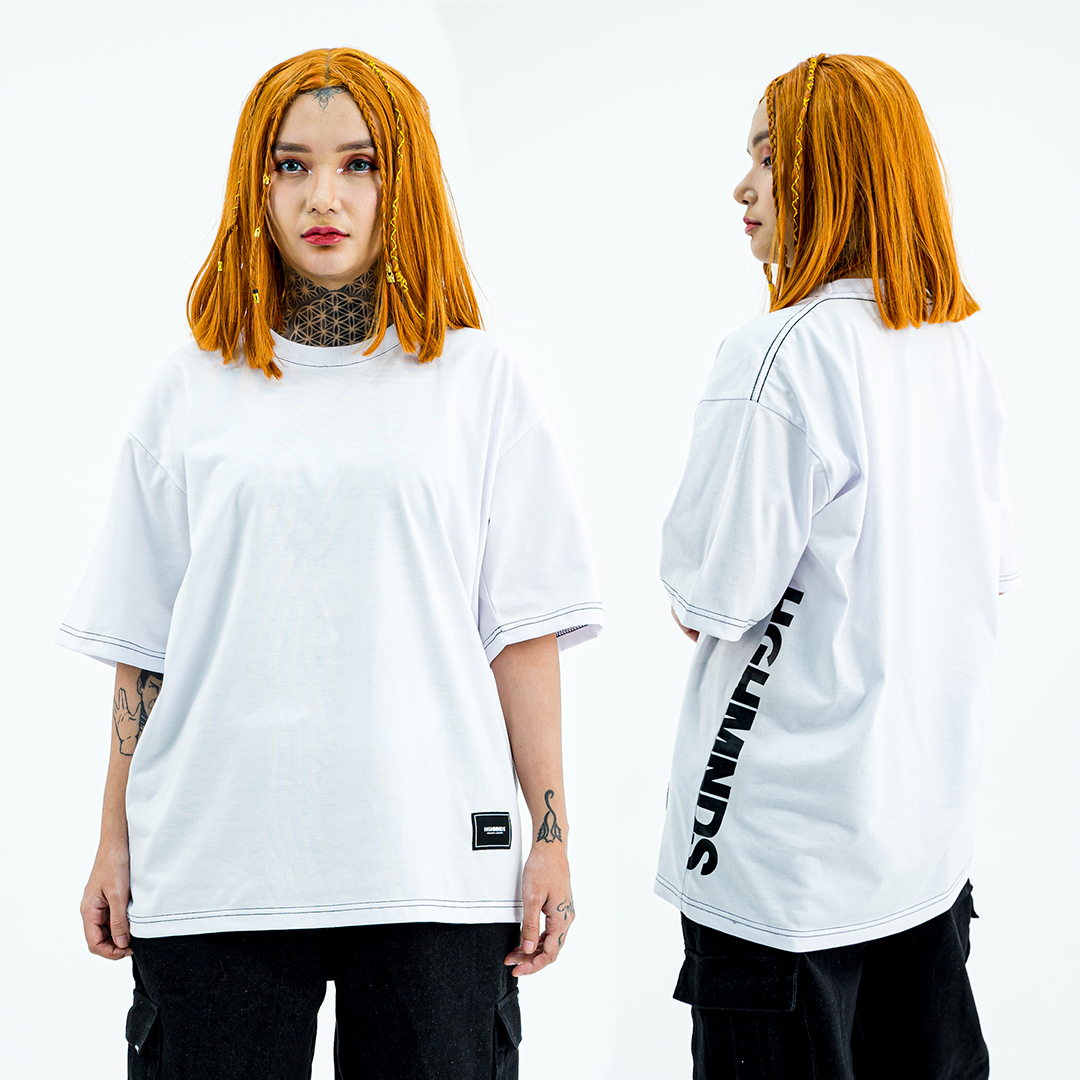 HGHMNDS - SIDE LOGO (WHITE) | Lazada PH