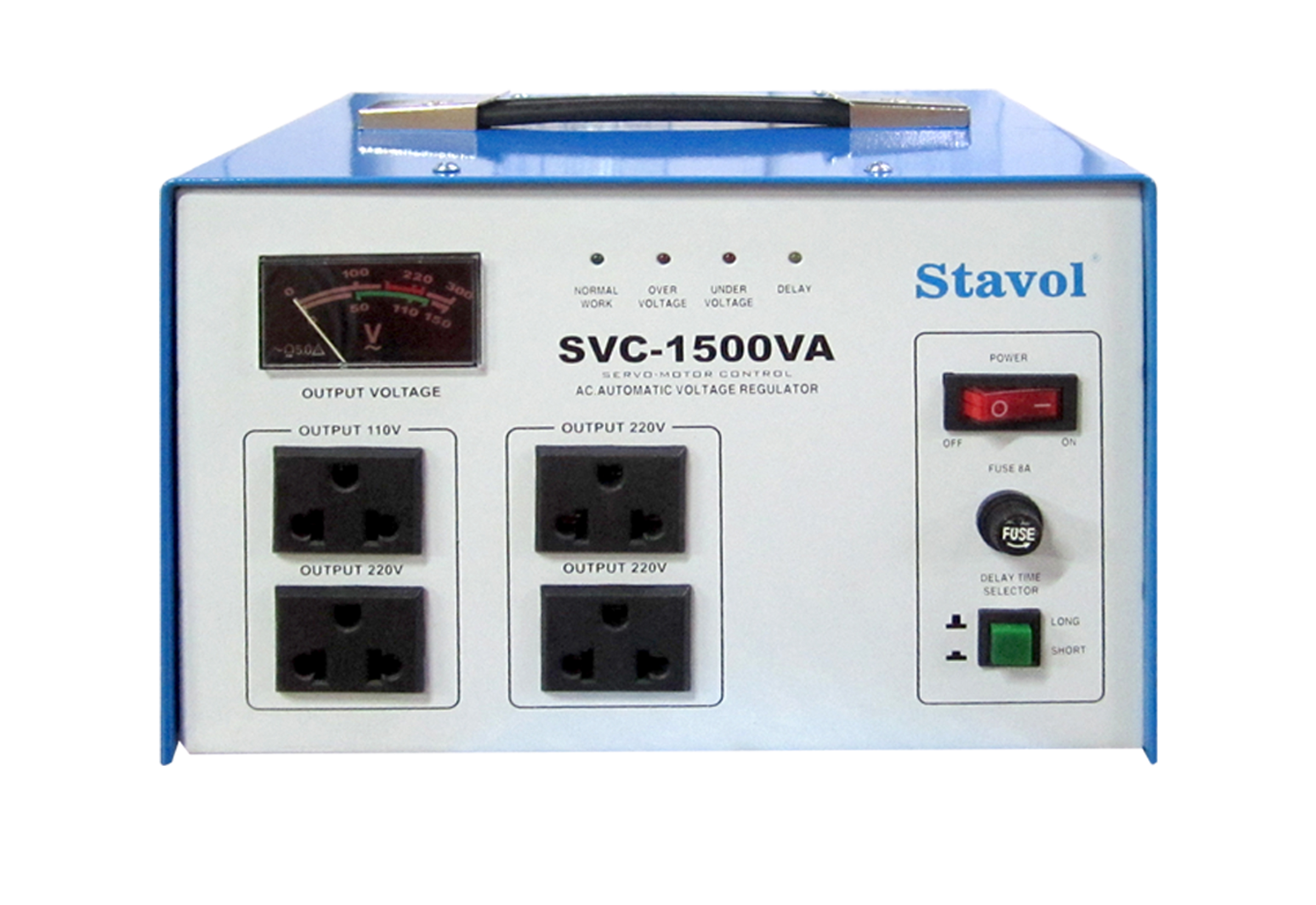 STAVOL AVR with Power On delay / Servo Motor 1500w ST-1500VA | Lazada PH