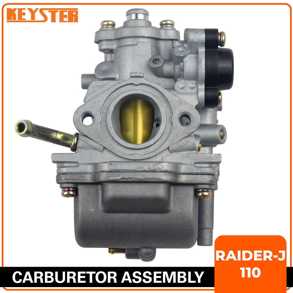 Keyster RAIDER-J 110, RAIDER-J PRO Motorcycle Carburetor Assembly ...