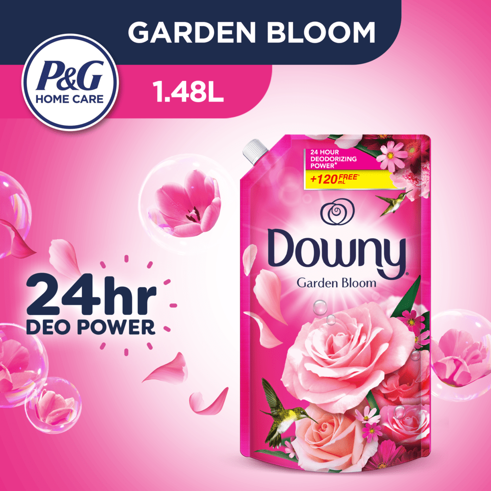 Downy Fabric Conditioner Sunrise Fresh Garden Bloom 1.48L Refill Blue ...