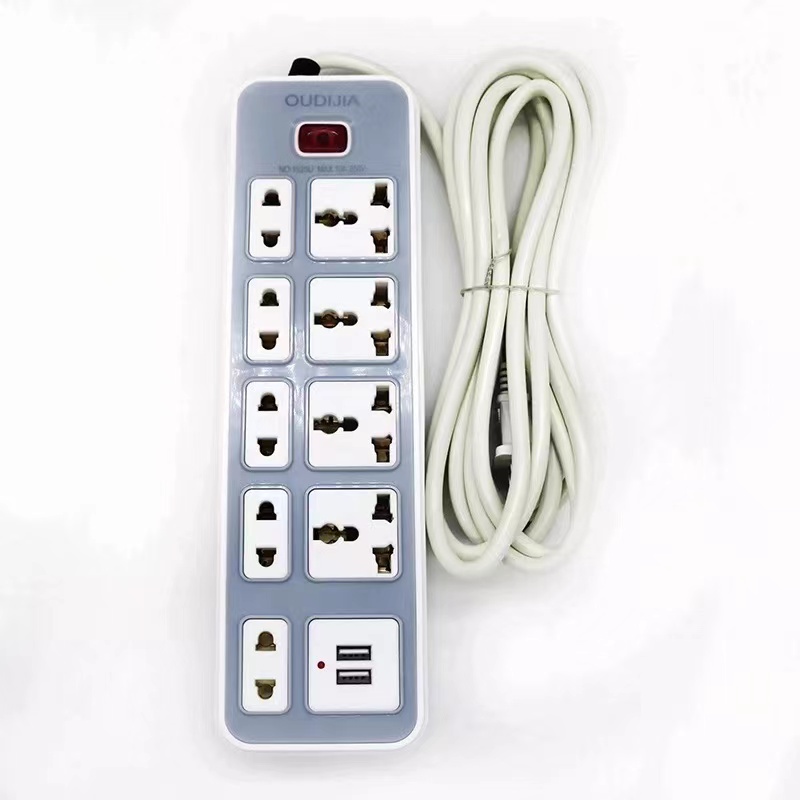 Trendy Multi Function Socket Extension Outlet Socket Power Sockets Strip With 9 Power Socket 2