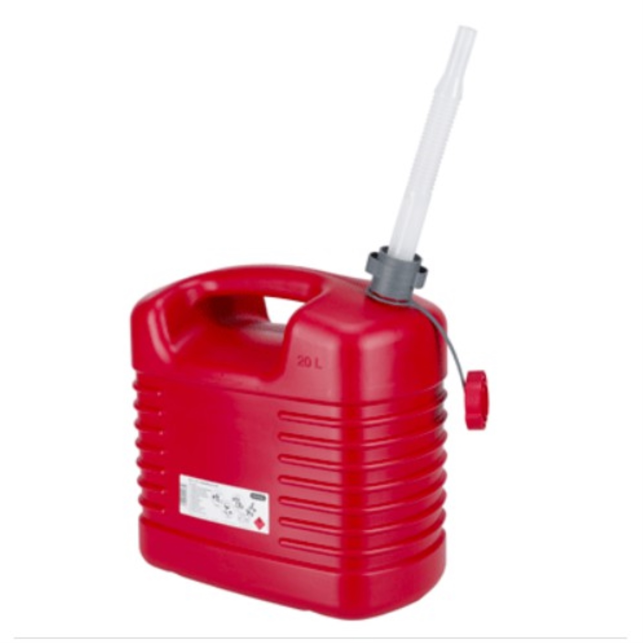 Pressol Plastic Fuel Tank Jerry Can with Flexible Nozzle 20 Liters ...
