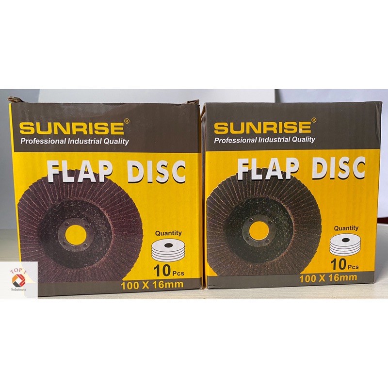 Sunrise Flap Disc 4” (10PCS/BOX | Lazada PH