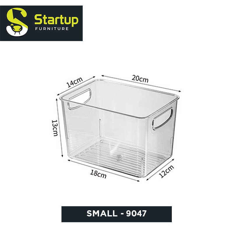 Transparent Acrylic Storage Organizer for ref desk wardrobe food ...