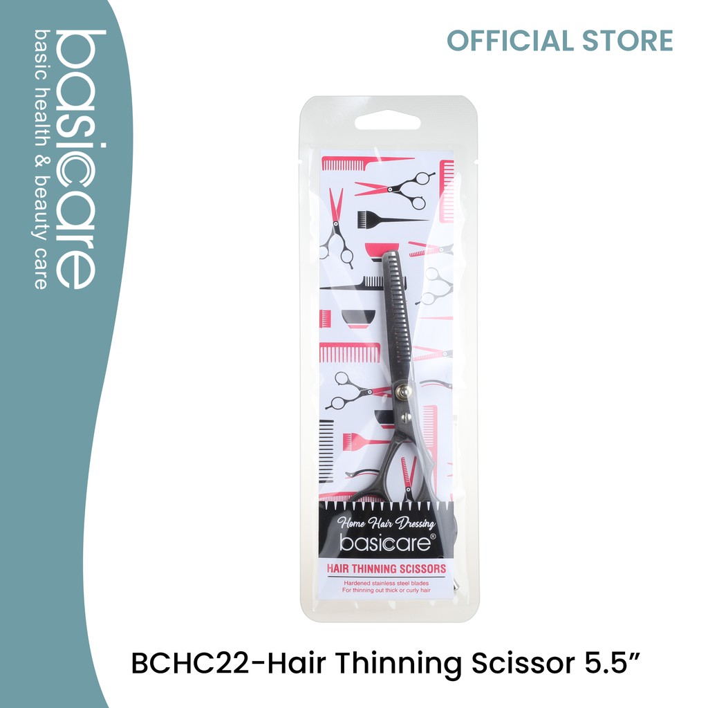 BASICARE Thinning Scissor 5.5 | Lazada PH