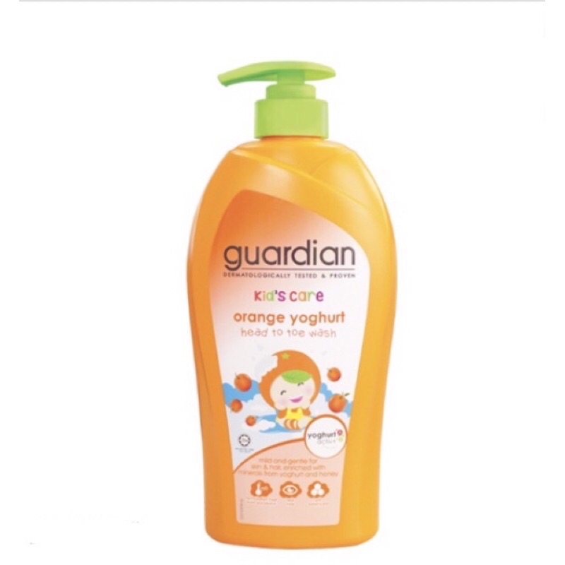 Guardian Shampoo and body wash for Kids 800 ml Yoghurt Orange. | Lazada PH