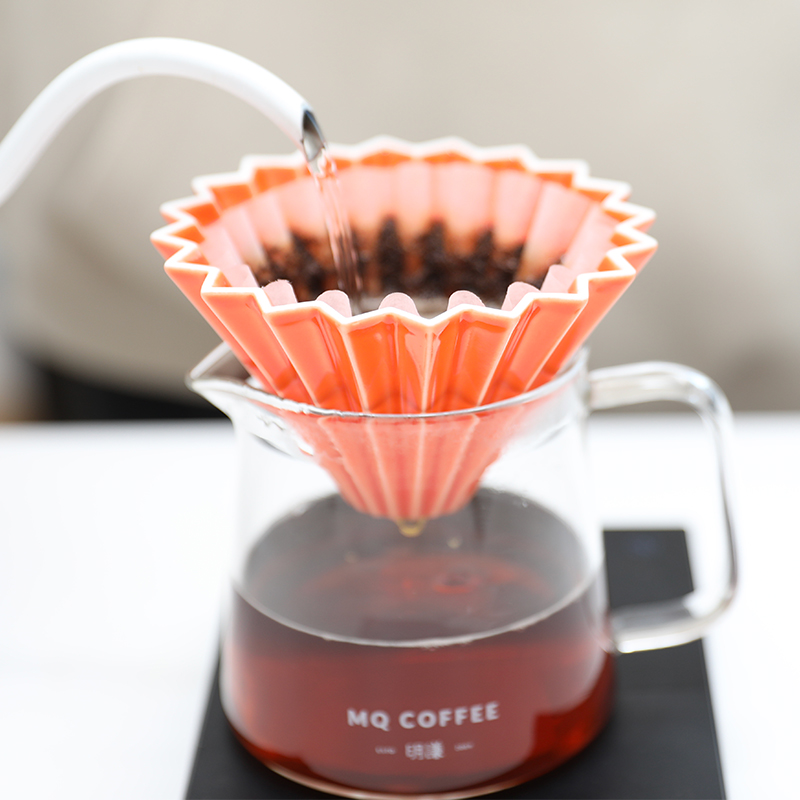 ORIGAMI origami coffee filter cup V60 ceramic filter cup cake cup drip ...