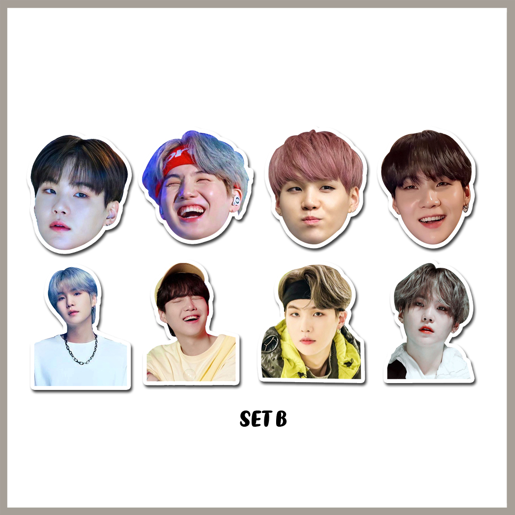 BTS Min Yoongi Sticker Set | Lazada PH